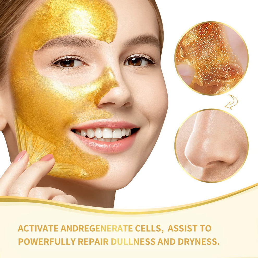 KaylaCare™ 24K Gold Snail Collagen Peel Off Mask – KaylaBeauty